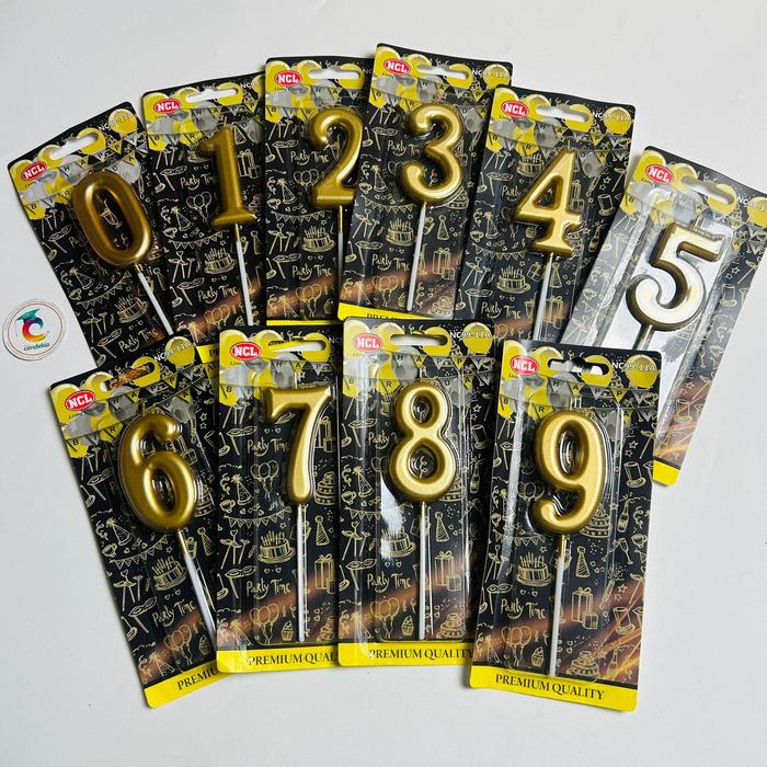 Jual Lilin Ulang Tahun Angka GOLD NCL N99-11A - Kota Balikpapan ...