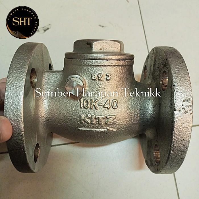 Jual Swing Check Valve Kitz 1-1/4" Inch/DN32 JIS 10k Stainless Steel ...