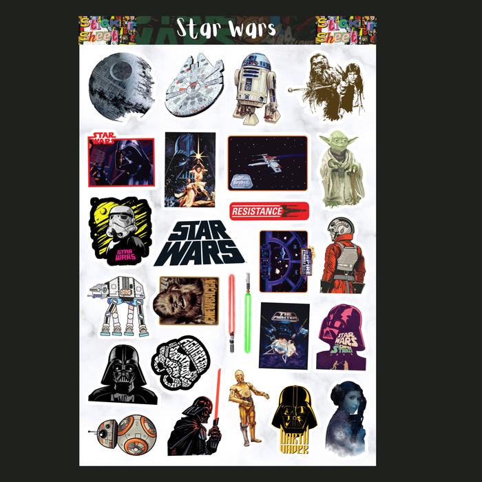 Jual Star Wars Sticker Pack - 2, hologram - Jakarta Barat - Sleeklamia ...
