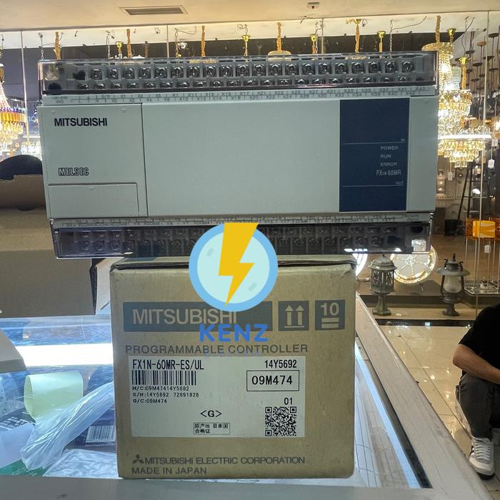 Jual PLC MITSUBISHI FX1N-60MR-ES/UL RELAY OUTPUT 60 POINT - Jakarta ...