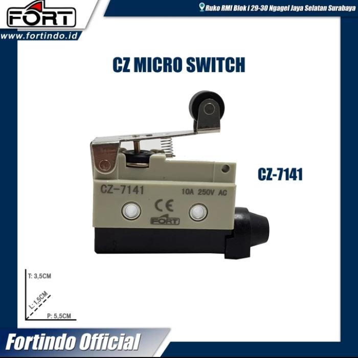 Jual Micro Switch CZ-7141 Saklar Sensor Limit Switch FORT - Kota Surabaya - Tunas Electric ...