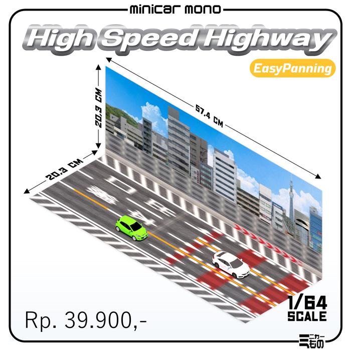 Jual Diorama Sheet Background -High Speed Highway- - Jakarta Pusat ...