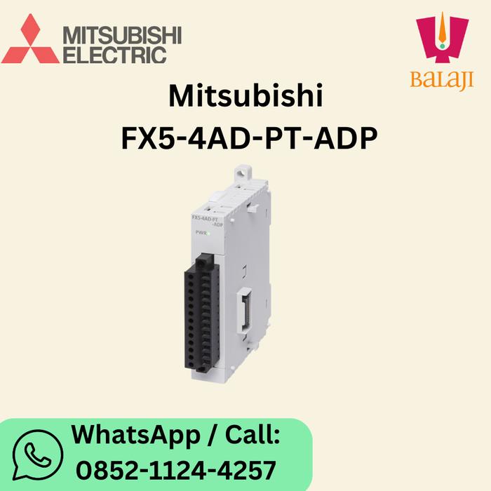 Jual Module PLC MITSUBISHI FX5-4AD-PT-ADP - Kota Bekasi - Balajik ...