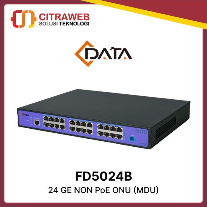 Jual C-DATA XPON ONU MDU FD5024B 24GE GPON EPON ONT cdata fd5024b modem ...