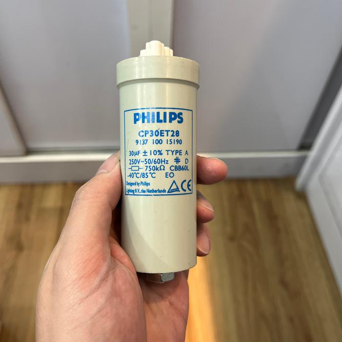 Jual Capasitor PHILIPS 30 uf CP30ET28 Capacitor 30 Micro Original ...