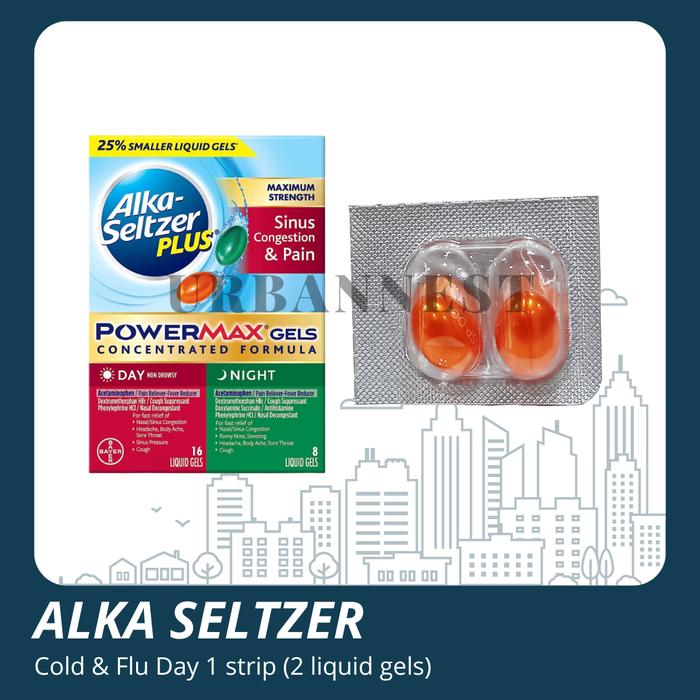 Jual Alka Seltzer Plus Cold Flu Berat Demam batuk pilek hidung ...