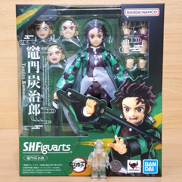 Promo S.H.Figuarts Tanjiro Kamado 140mm Action Figure Child of Brightness • SHF DEMON SLAYER ...