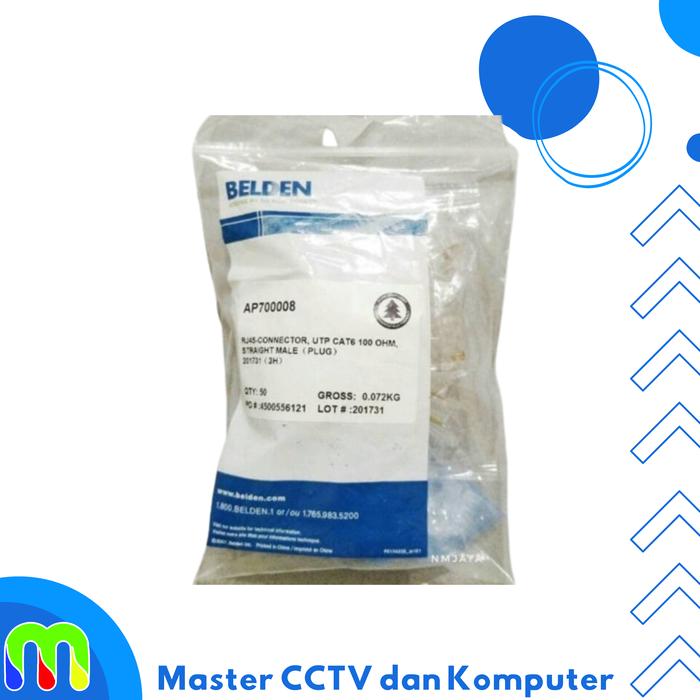 Jual BELDEN RJ45 CONNECTOR CAT6 - Kab. Banjar - MASTER CCTV DAN ...