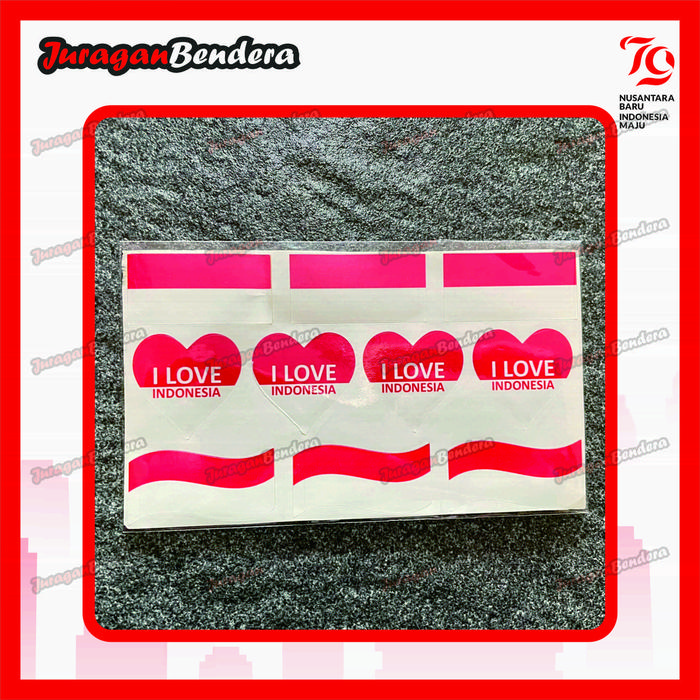 Jual Stiker Merah Putih / Stiker Indonesia - Kota Surabaya ...