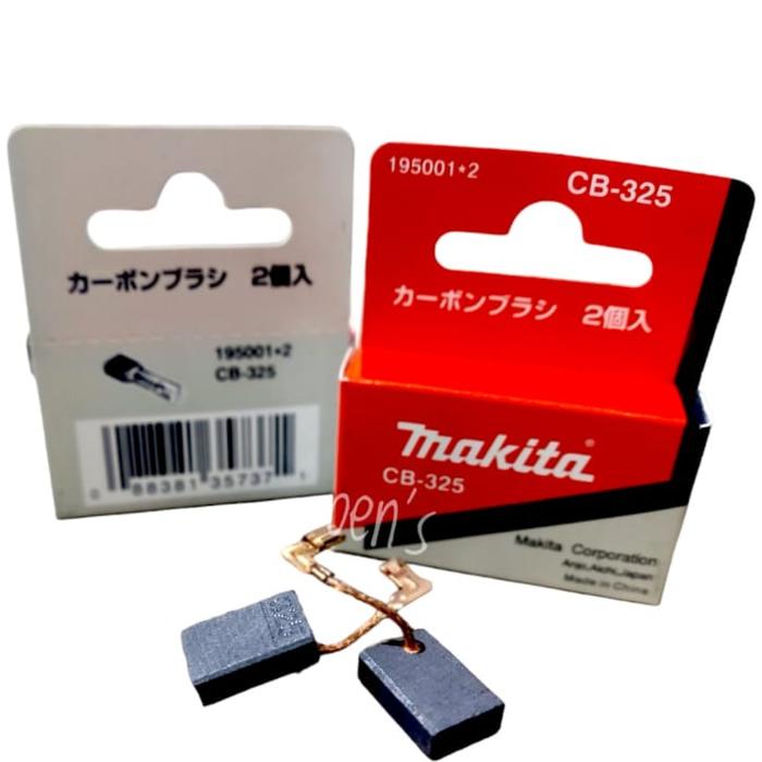 Jual CARBON BRUSH SET CB - 325 Makita original satuan per set - Kab ...