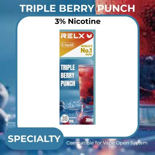 Jual RELX Triple Berry Punch Salt Nic 30ML by RELX - Liquid RELX E ...