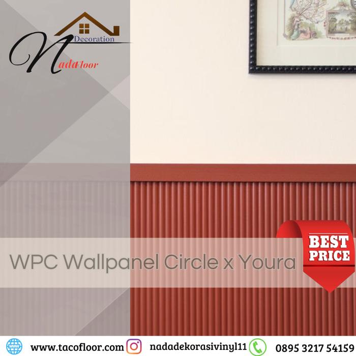 Jual wpc wallpanel youra | wpc panel setengah lingkaran | wpc wallpanel ...