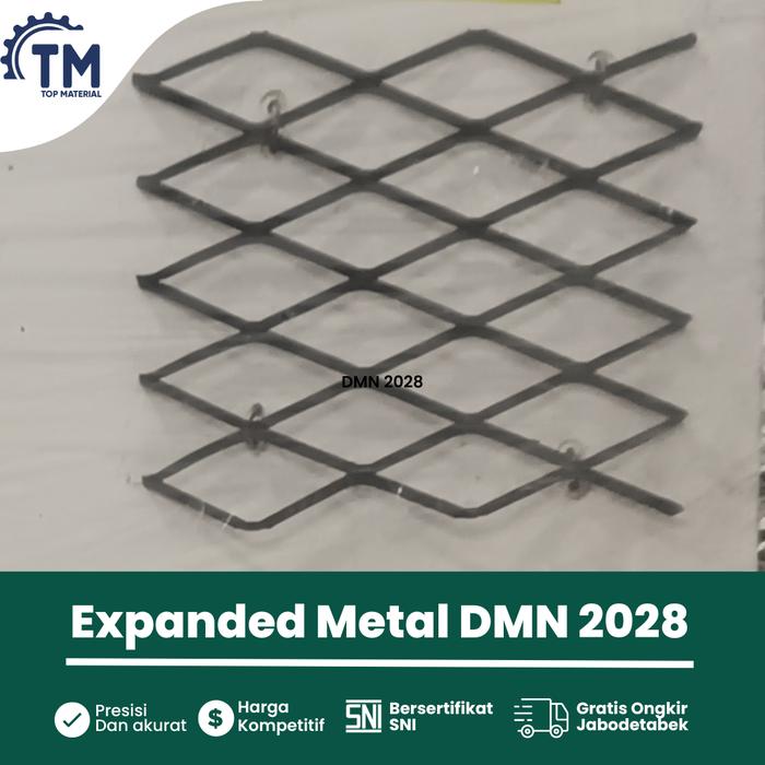Jual Plat Expanded Metal Tipe DMN 2028 Size 4 x 8 ft / 1200 x 2400 / ...