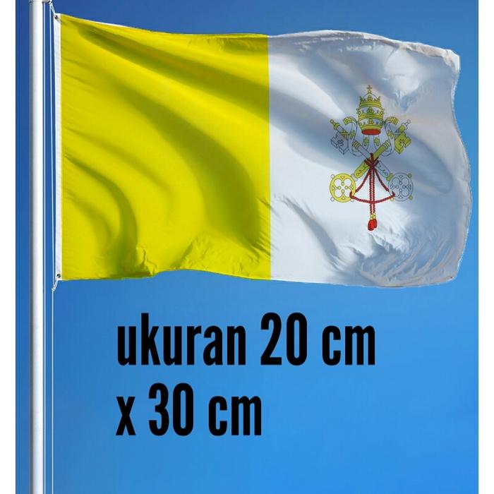 Jual bendera vatikan ukuran 20 cm x 30 cm - Jakarta Barat - STARCOM77 ...