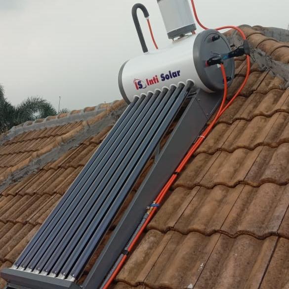 Jual INTI SOLAR PS10 PEMANAS AIR TENAGA MATAHARI INDIRECT HEATING ...