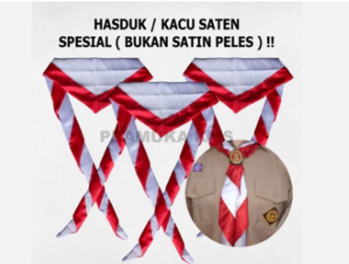 Jual Hasduk Pramuka siswa SMP/MTs berbahan kain satin - Kab. Pati ...