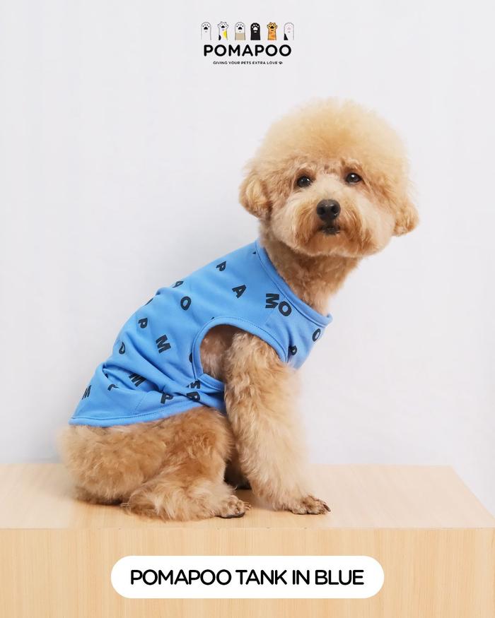 Jual POMAPOO - Baju Kucing dan Baju Anjing Pomapoo Tank - POMAPOO BLUE ...