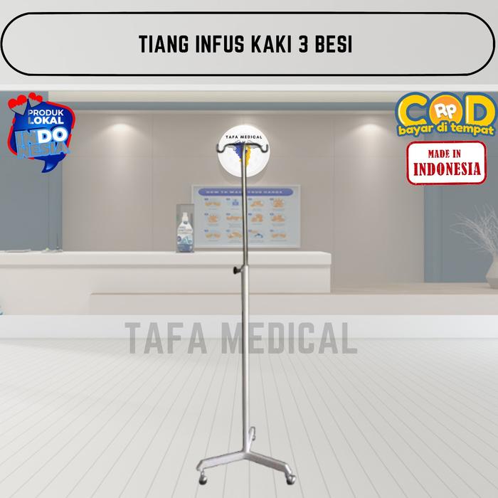 Jual Tiang Infus Kaki 3 Medis Besi - Kota Malang - Tafa Medical | Tokopedia