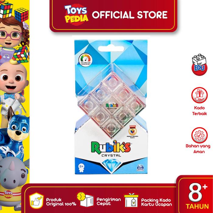 Promo Mainan Rubik's Crystal Spin Master Games 3x3 - Kota Tangerang ...