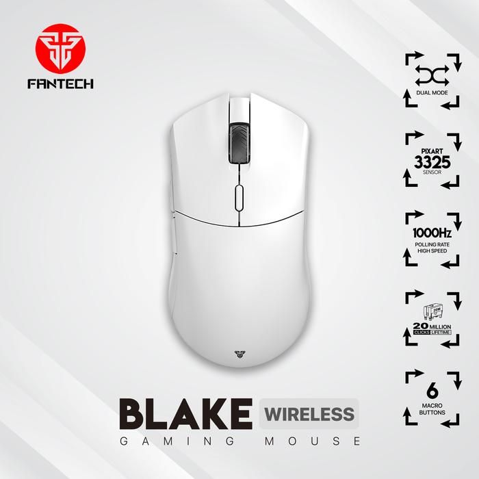 Promo Fantech WGC5s / WGC-5s Blake S Wireless Mouse Dual Mode Garansi ...