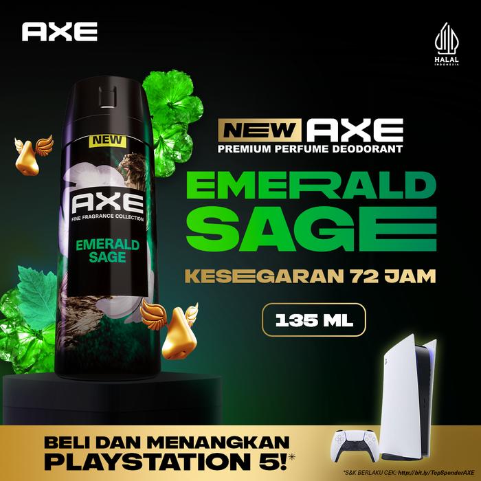 Jual Axe Deodorant Body Spray Emerald Sage - 135ml - Kab. Tangerang - Unilever Mall Official ...