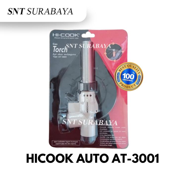 Jual TORCH HICOOK AUTOMATIC AT-3001 - TORCH HICOOK ORIGINAL AT-3001 ...