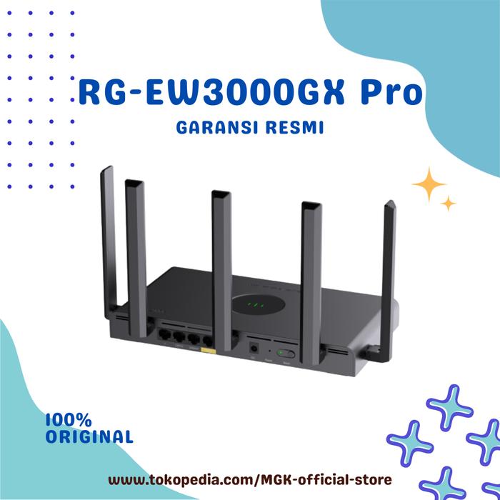Jual Ruijie RG-EW3000GX Pro - GARANSI RESMI - Jakarta Barat - MGK Official Store | Tokopedia