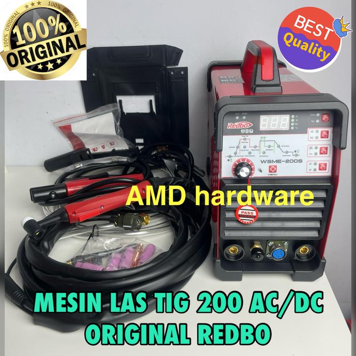 Jual Mesin Travo Las Argon Pulse Aluminium AC/DC TIG 200 A Daiden mma ...