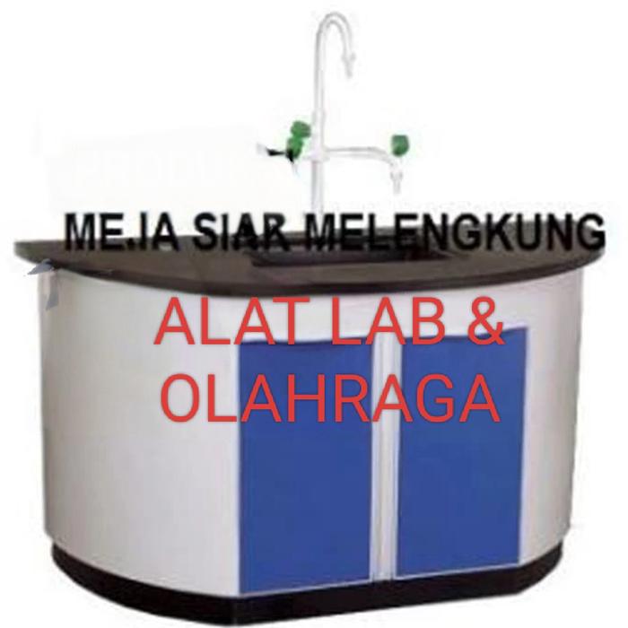 Jual MEJA SINK LABORATORIUM PHENOLIC RESIN BESI EPOXY MELENGKUNG - Kota ...