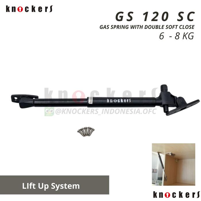 Jual Gas Spring With Double Soft Close - GS - Knockers Indonesia - GS ...