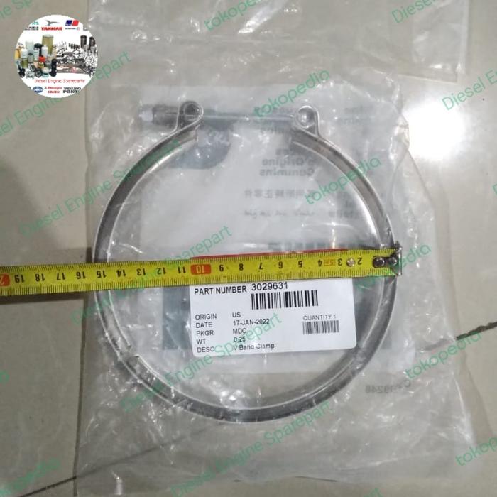 Jual 3029631 clamp turbo cummins kta19 - Jakarta Pusat - Diesel Engine ...