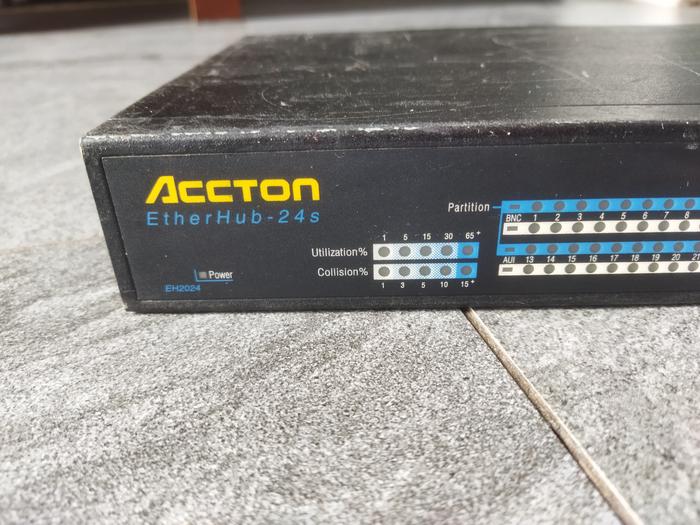 Jual ACCTON Ethernet HUB 24 PORT EtherHub-24s EH2024 Switch - Kota Bogor - Mandala Computerizm ...