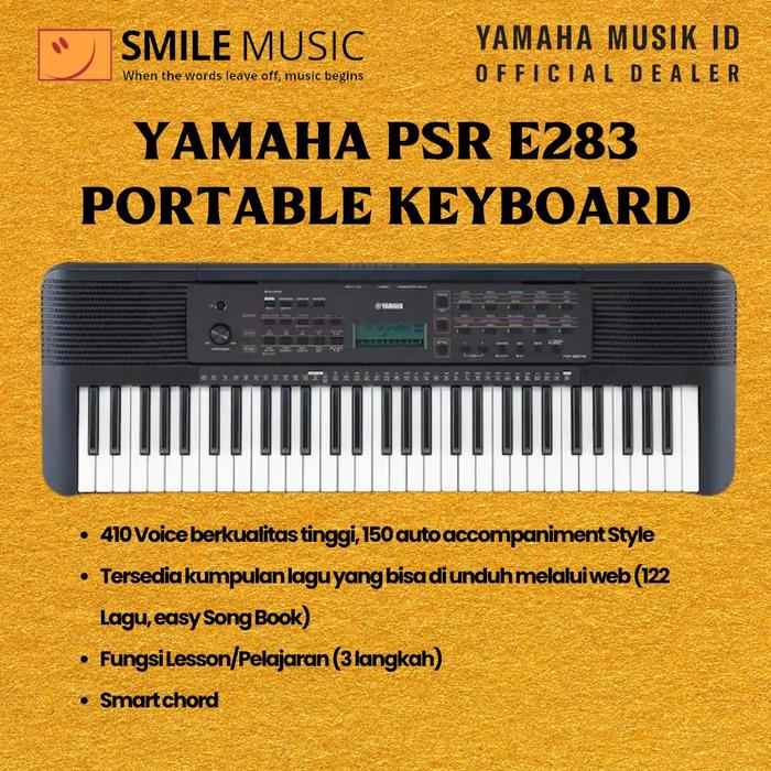 Promo Yamaha PSR-E283 Portable Keyboard / PSR-E 283 Cicil 0% 3x ...