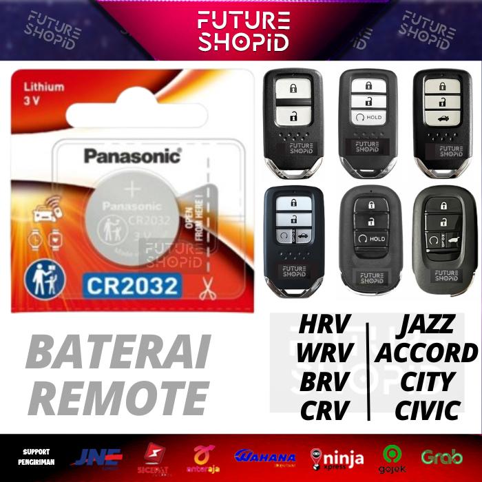 Jual Baterai Remote Keyless Honda HRV / BRV / Jazz / WRV / CRV / City ...