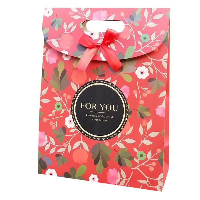 Jual 26x17x8 Premium Goodie Bag Hampers / Paper Bag Motif / Tas Kado ...