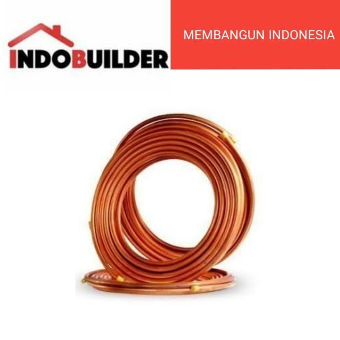 Jual COPPER TUBE DIAMETER 10 MM X TEBAL 1 MM X PANJANG 15 METER PER ROL ...