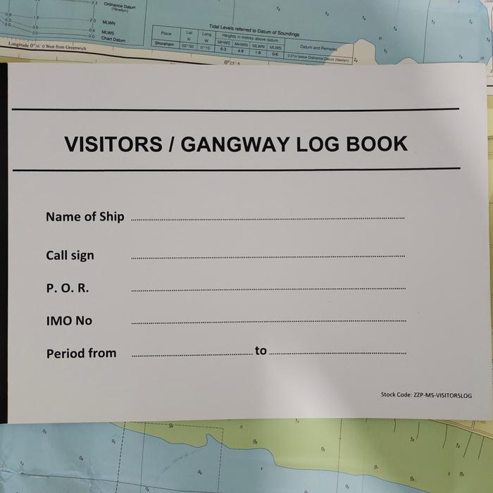 Promo Visitor / Gangway Log Book - Jakarta Utara - Gudang Marine ...