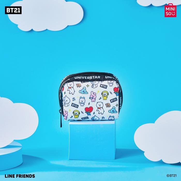 Jual Miniso x BT21 Tas Kosmetik Multifungsi Cosmetic Bag Pola Yang Lucu Kapasitas Tinggi Tas ...