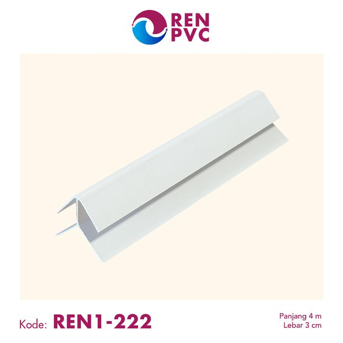 Jual REN LIS PVC / LIST PVC PINGGIR SIKU SAMBUNG - REN1-222 - Kota ...