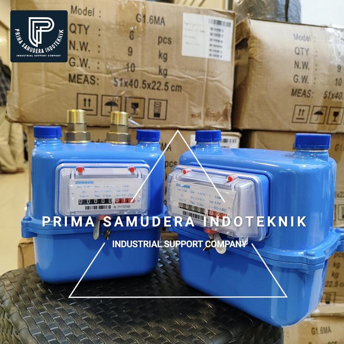 Promo Gas Meter Zenner G1.6 / Meteran Gas Zenner G1. 6MA - Jakarta ...