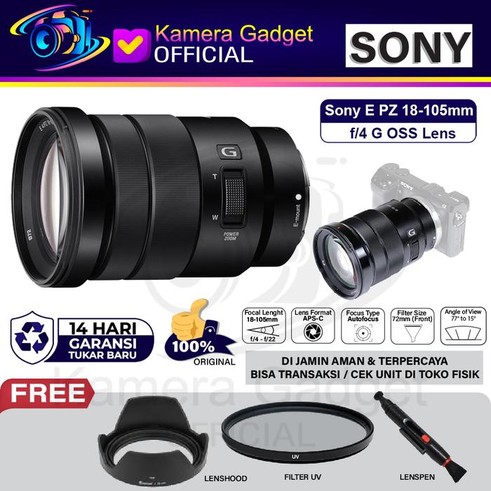 Jual Sony E 18-105mm f4 PZ G OSS Lensa Sony 18-105 mm f4 Original ...