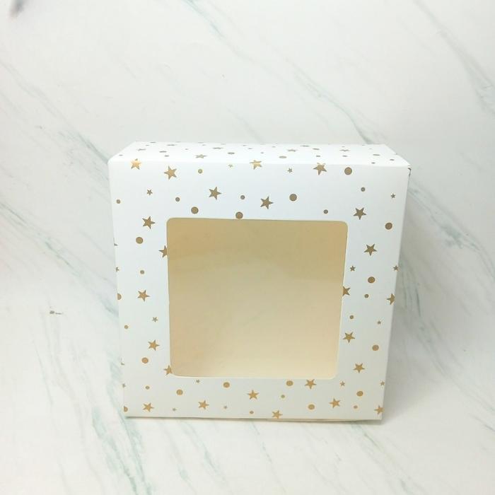 Jual Box Jendela Mika Kotak Hampers Hadiah packaging Kue Tart Motif ...