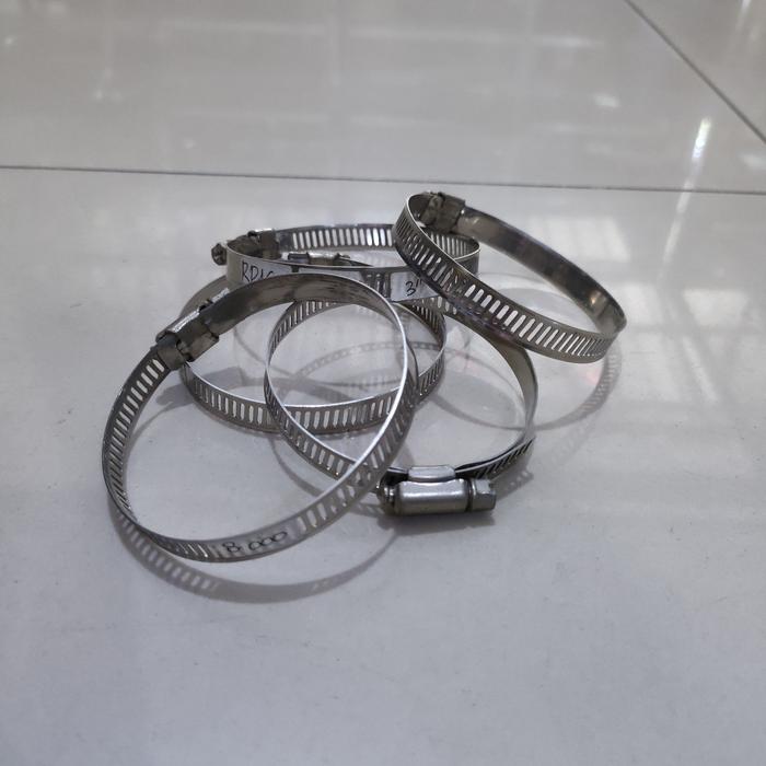 Jual Klem selang stainless 2" inch / Klem selang 2" stainless / hose ...