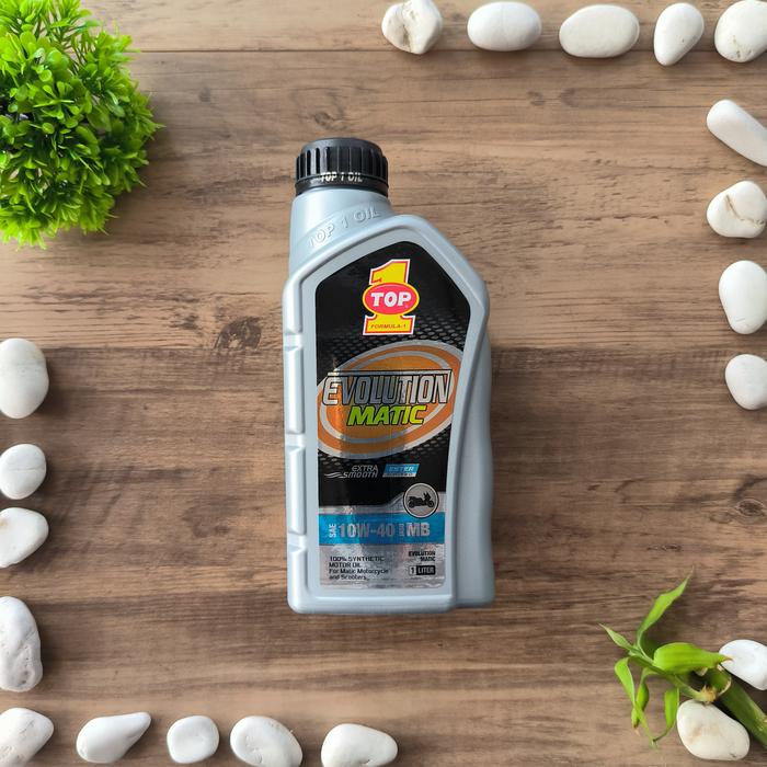 Promo OLI TOP 1 EVOLUTION MATIC 10W40 1L VARIO 150 NMAX PCX SPIN 100% ...