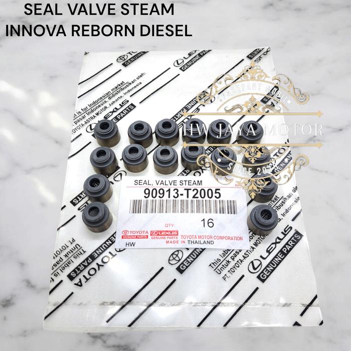 Jual SEAL VALVE STEAM SEAL KLEP TOYOTA INNOVA REBORN DIESEL HILUX REVO ...