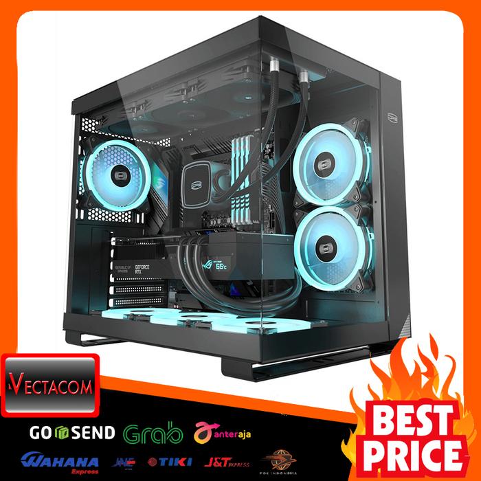 Jual CASING PC COOLER / PCCOOLER C3 T500 - ATX - BLACK - Jakarta Pusat ...