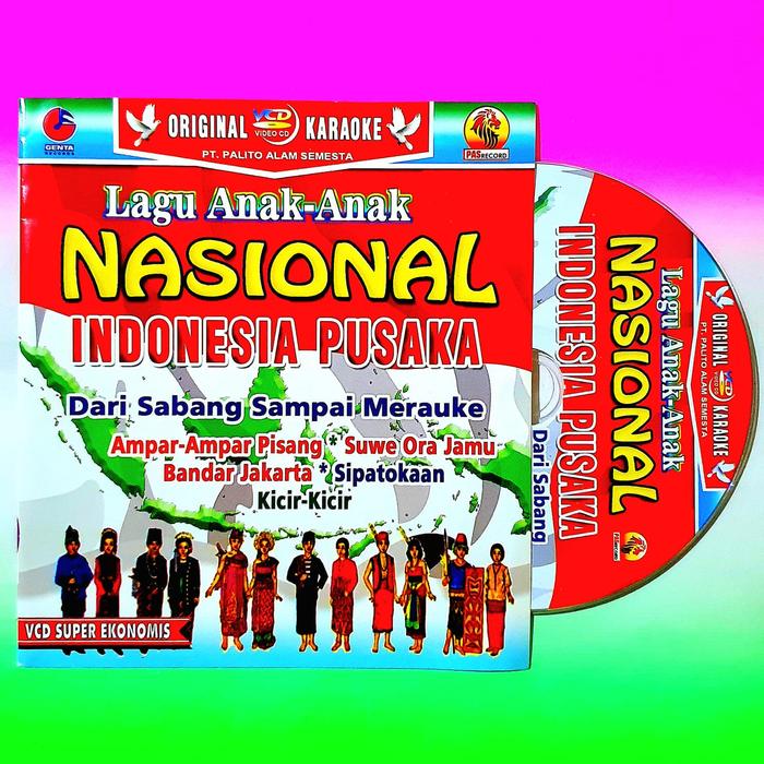 Jual VCD LAGU ANAK SEKOLAH NASIONAL INDONESIA RAYA-LAGU NASIONAL ...