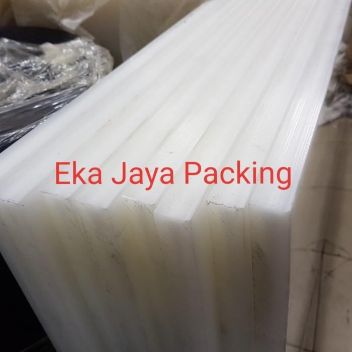 Jual Nylon PE Tebal 15mm Lembaran Potongan / Eceran ( PolyEthylene Sheet / HDPE Plate ...