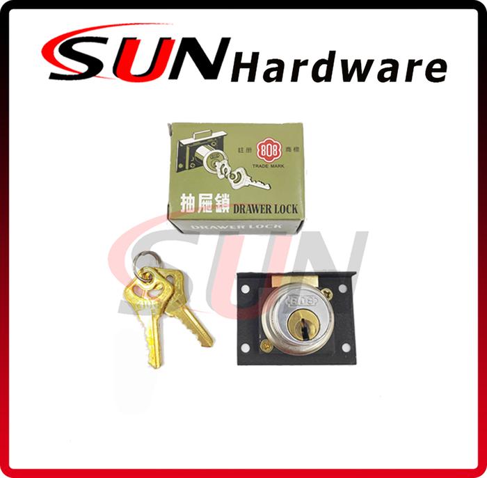 Jual Kunci Laci 808 Original Asli Lemari Kayu Alumunium Drawer Lock ...
