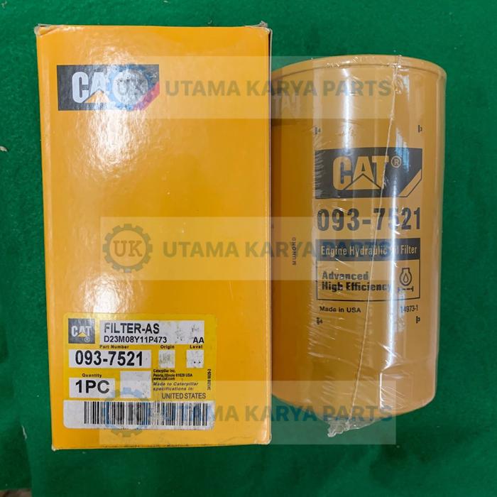 Jual Hydraulic Oil Filter Oli Hidrolik 093-7521 0937521 - Jakarta Barat ...